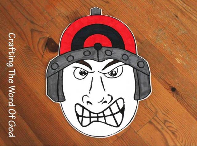 Goliath Cartoon Face