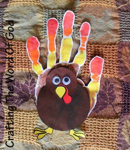 Hand Turkey « Crafting The Word Of God