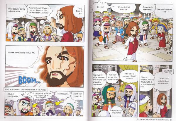 Review: The Power Bible Comic Book Series « Crafting The Word Of God