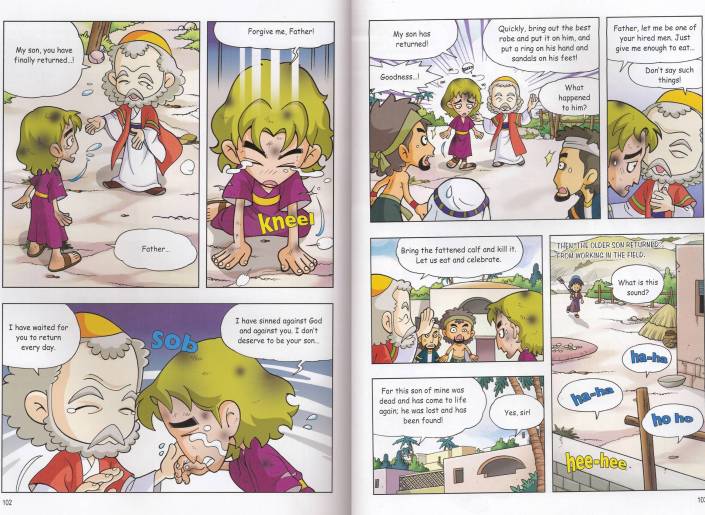 Review: The Power Bible Comic Book Series « Crafting The Word Of God