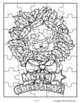 Christmas Wreath Puzzle- Activity Sheet « Crafting The Word Of God