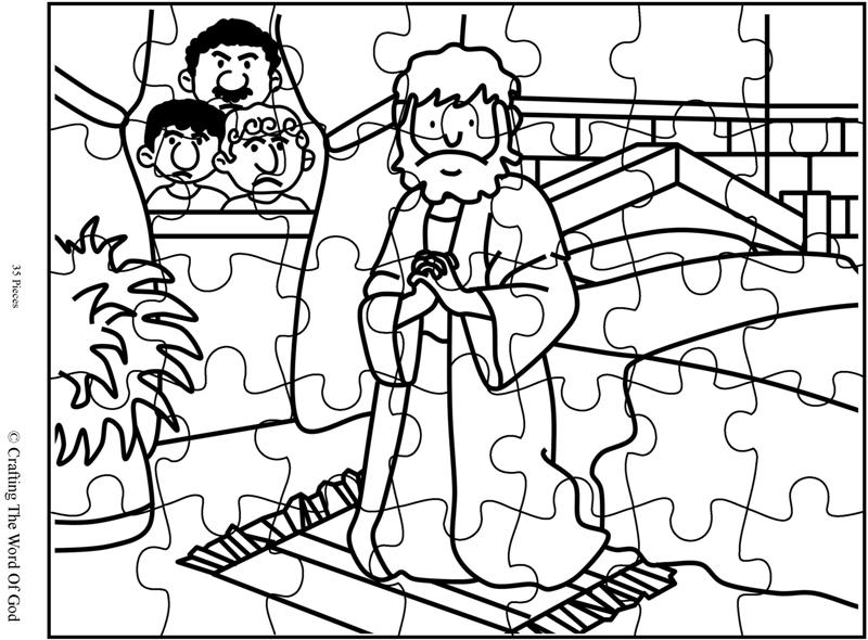 Daniel Prayed Puzzle- Activity Sheet « Crafting The Word Of God