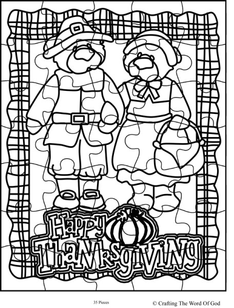 Thanksgiving Puzzle 7- Activity Sheet « Crafting The Word Of God