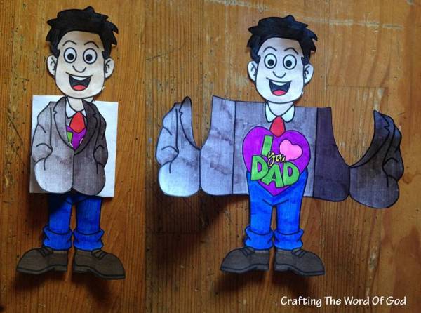 I Love You Dad Card « Crafting The Word Of God